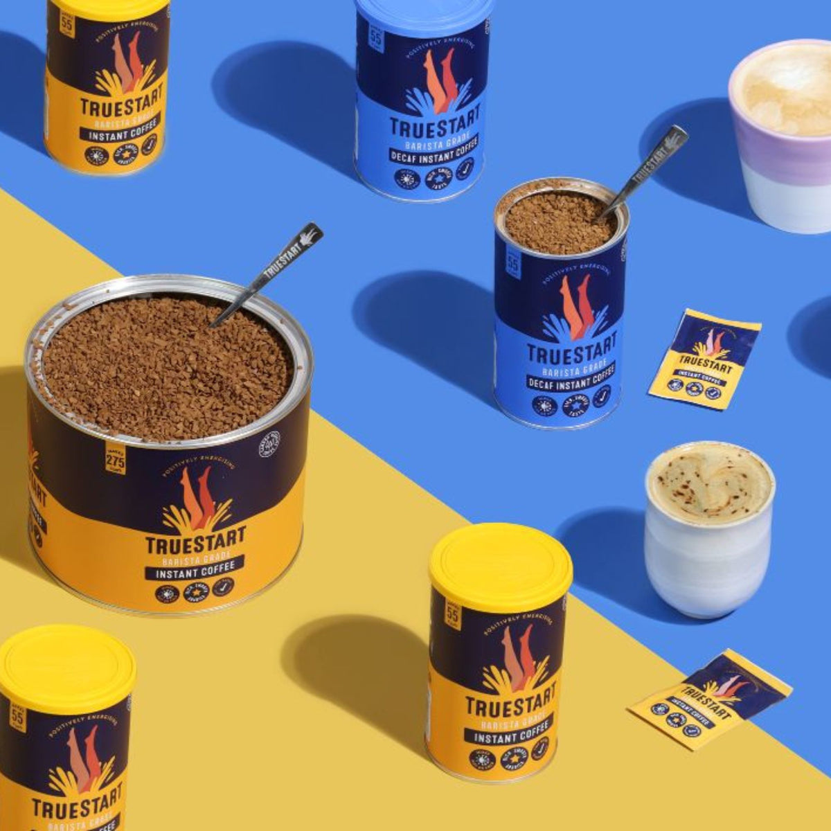 Barista Grade Decaf Instant Coffee Sticks – TrueStart Coffee