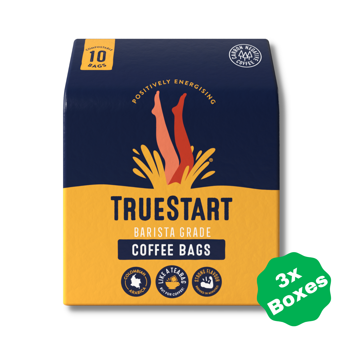 Strong Coffee Bags – TrueStart Coffee